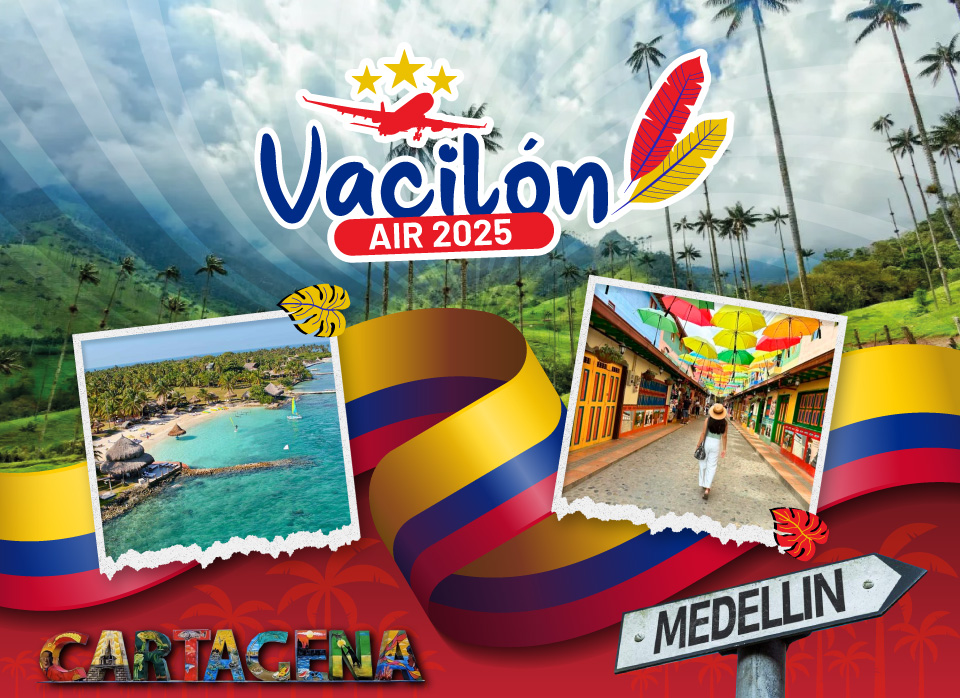 VACILÓN: Colombia te llama, Air te lleva | AIR Computers
